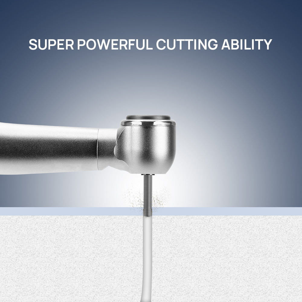 4 Hole LED High Speed Handpiece Torque Head Push Button Triple Water S