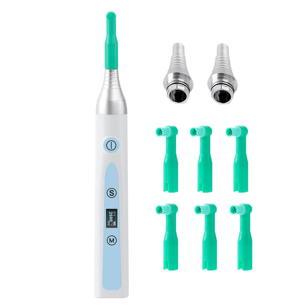 Cordless Hygiene Prophy Handpiece 360° Rotating 6 Prophy Angles & 2 No