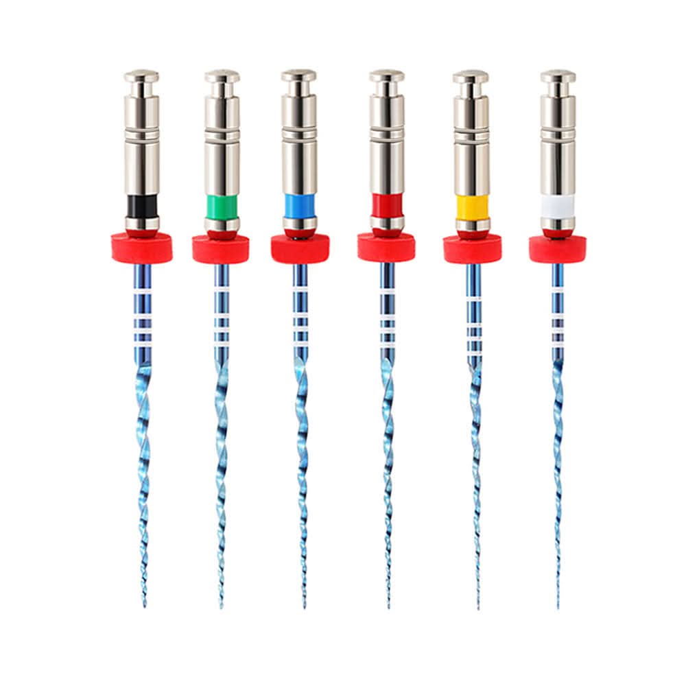 Endo Niti Rotary Files Engine Use 25mm Assorted 6Pcs/Pack