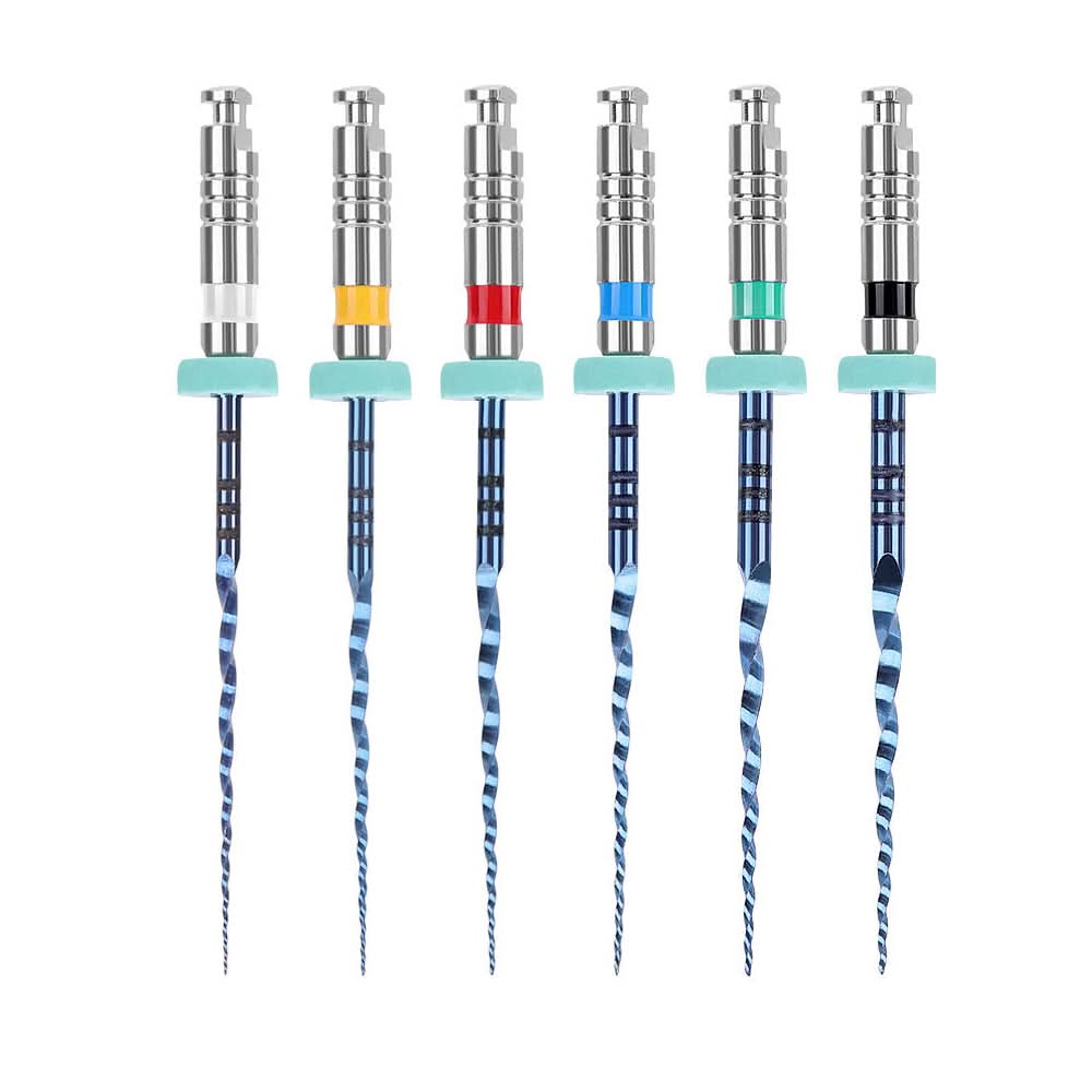 Endo NiTi Rotary Files Engine Use 25mm #20/04 6pcs/Pack