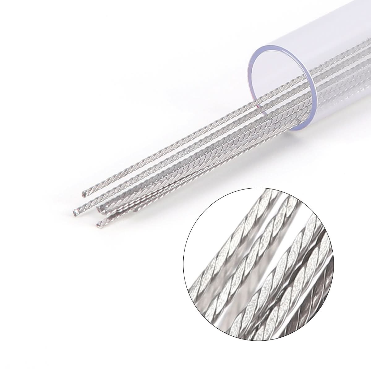 Dental Ortho Lingual Retainer Wire Flat Straight Twist Wires 10pcs/Pac