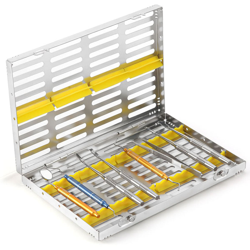 Dental Instrument Disinfection Box Sterilization and Autoclavable Rack ...