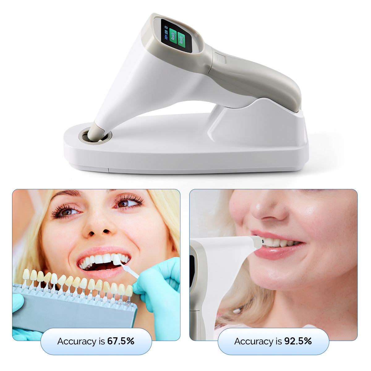 Dental Tooth Color Comparator Digital Shade Guide Corrector