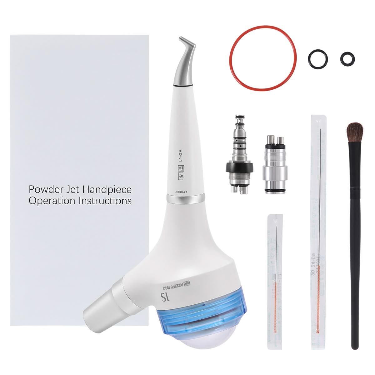 Woodpecker DTE D7 LED Ultrasonic Scaler Kit 8 Tips 2 Water Bottles