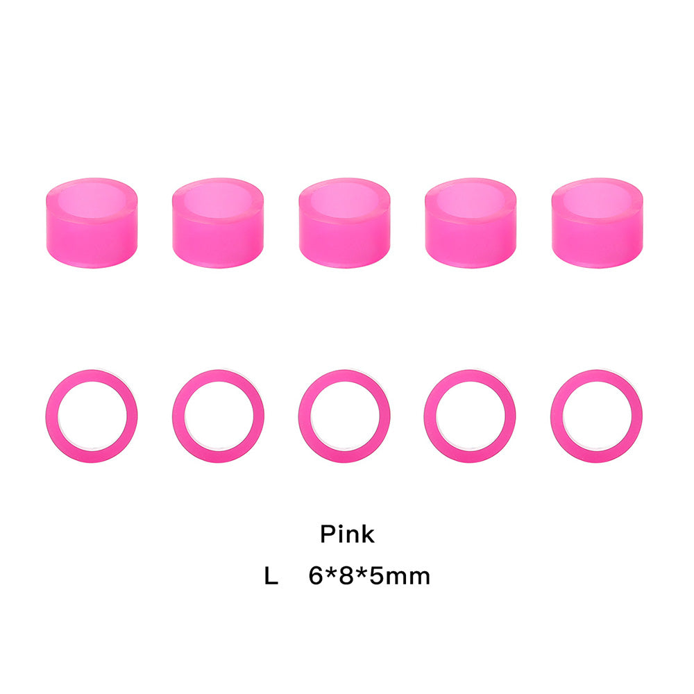 Universal Silicone Dental Instruments Color Code Rings 10 Colors Autoc