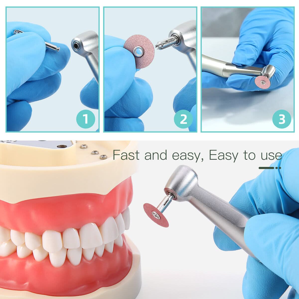Dental Finishing Polishing Dental Polishing Disc Metal Bush Composite ...