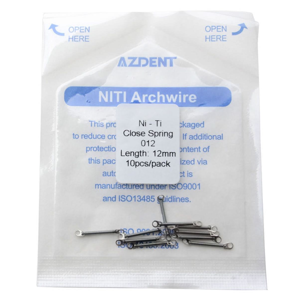 Orthodontic 0.012 12mm Closed Coil Spring 10pcs/Pack