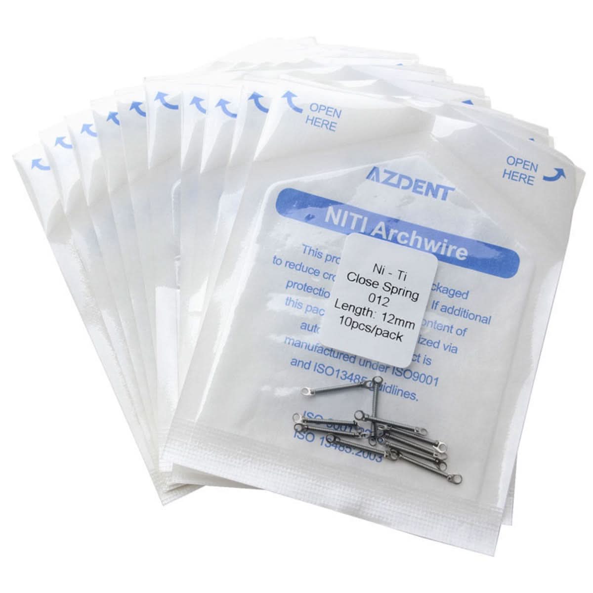 Orthodontic 0.012 12mm Closed Coil Spring 10pcs/Pack
