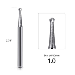 Dental Carbide Bur Round FG #2 10pcs/Box