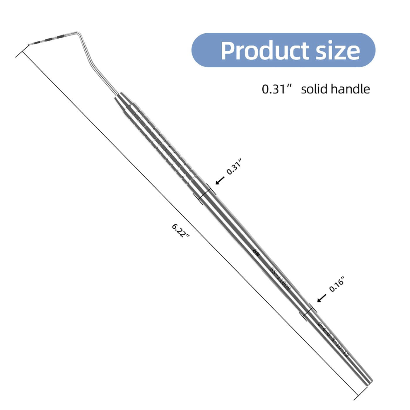 Dental Probe Graduated Periodontal Probe Scale Probe